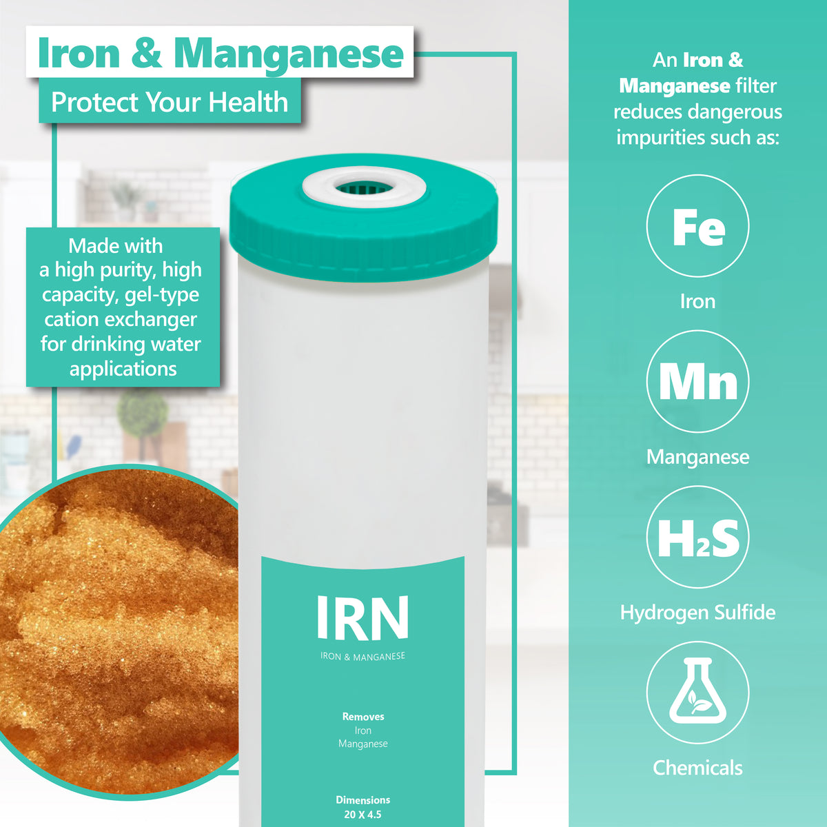 Iron & Manganese Whole House Water Filter Replacement Set – Express Water