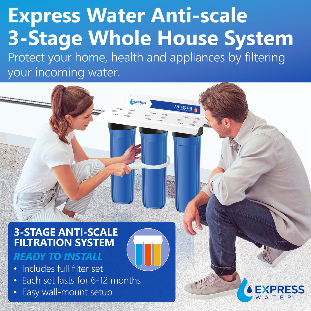 Whole House Anti-Scale Filter - Protect Your Pipes – Express Water