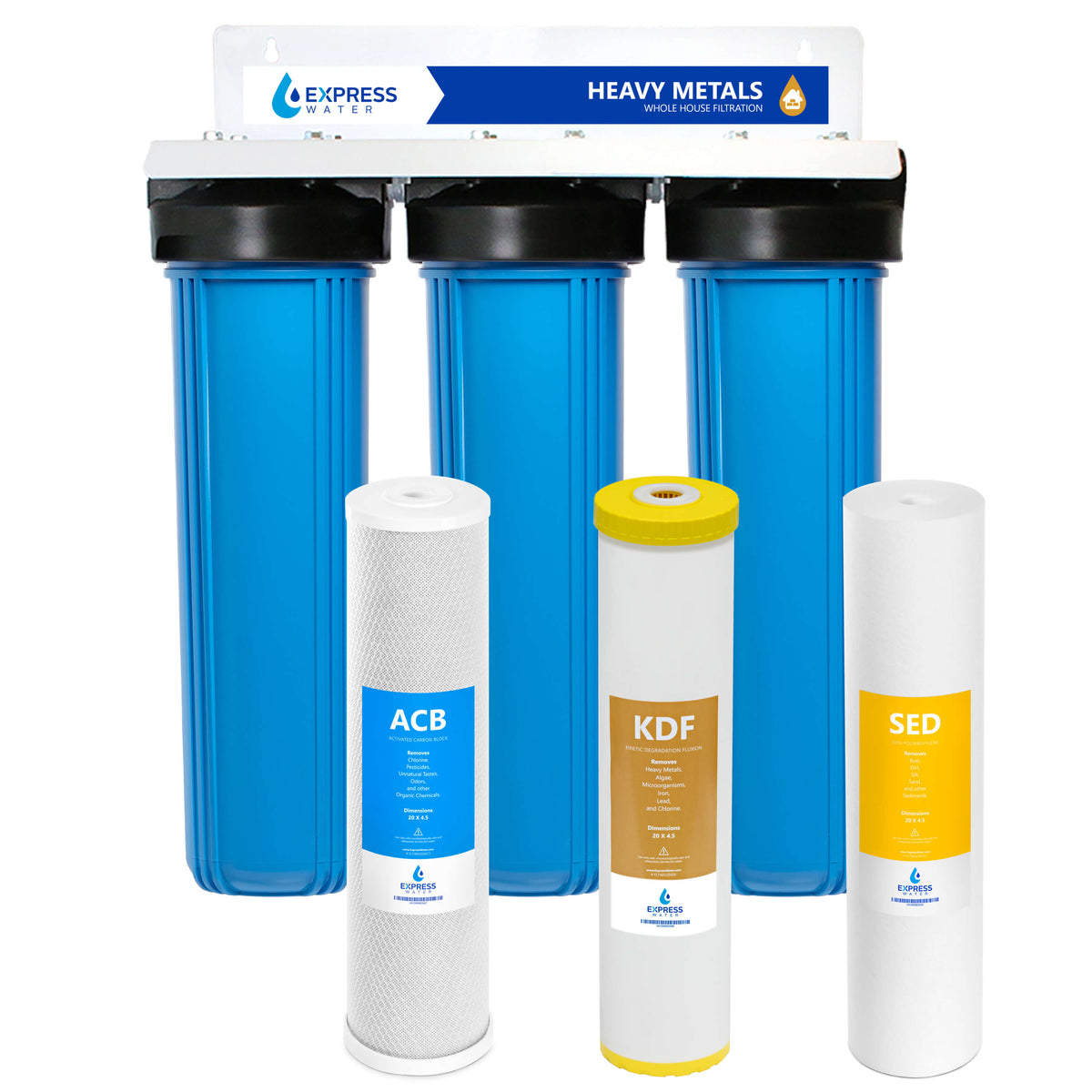 Whole House Water Filter for Heavy Metals - Protection – Express Water