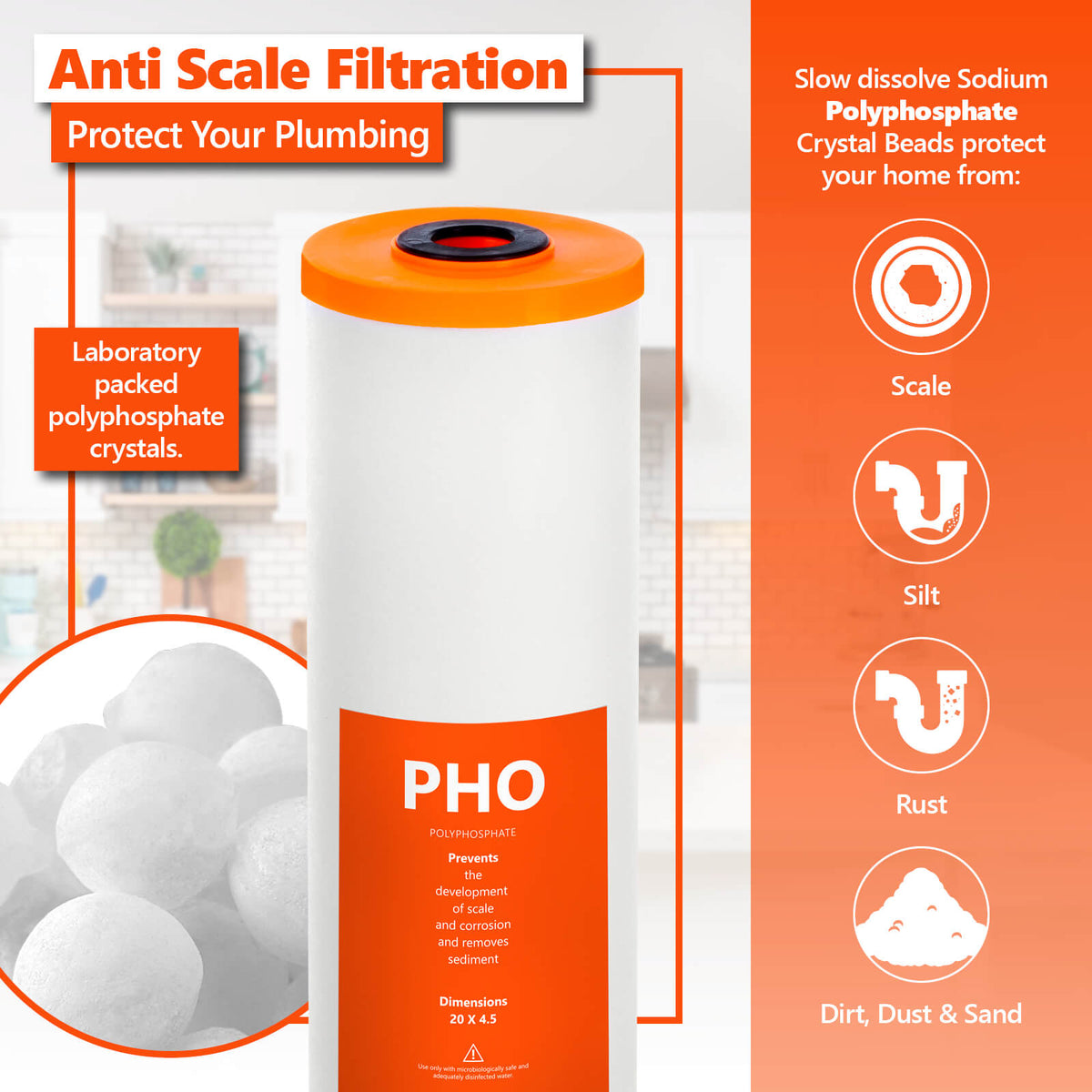 Anti-Scale Replacement Set - Maintain Water Quality – Express Water