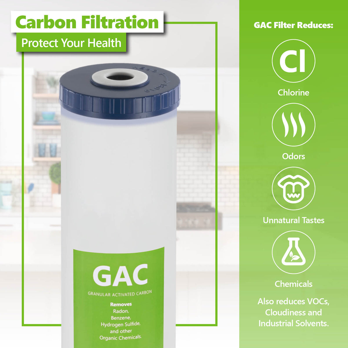 Granular Activated Carbon Whole House Water Filter – Express Water