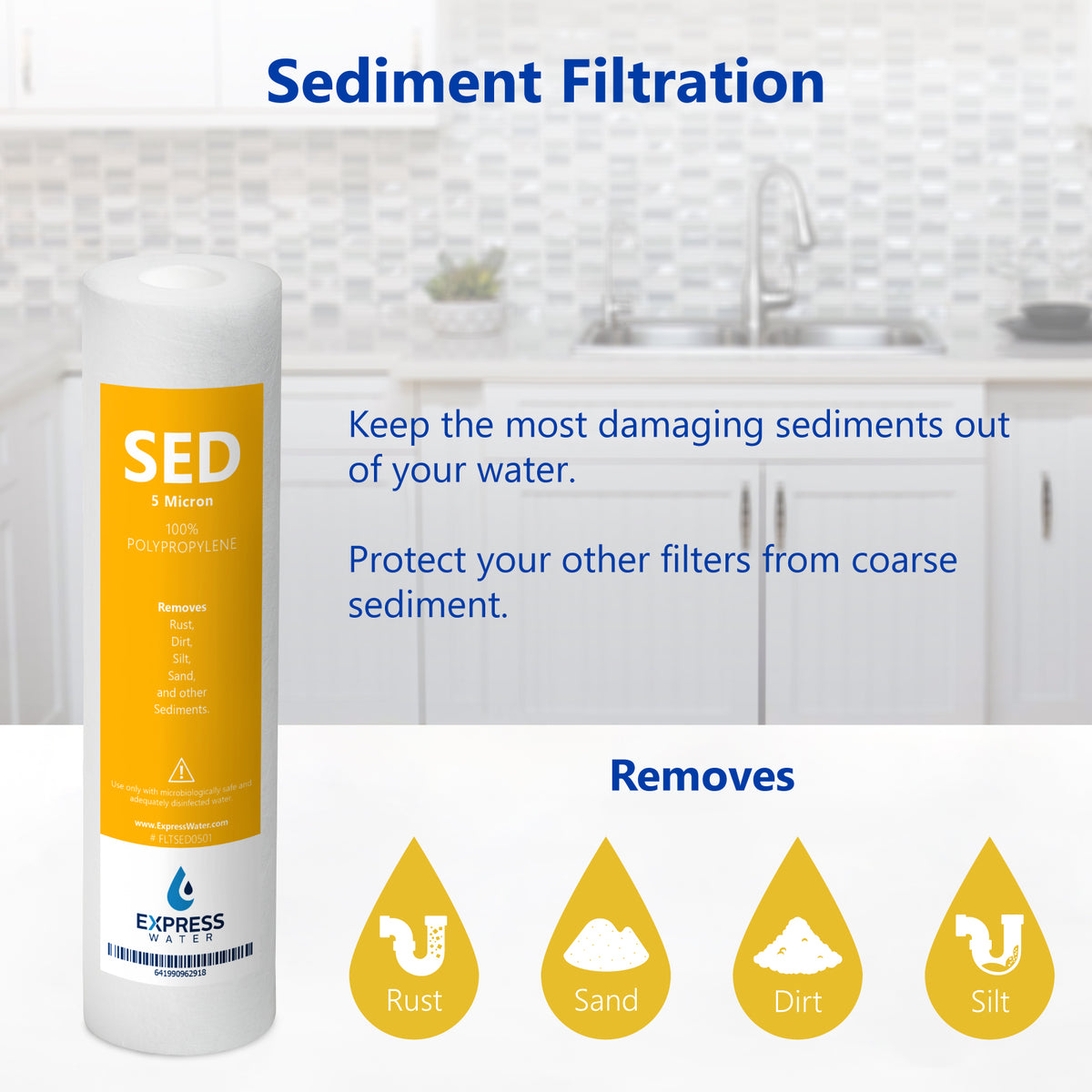 3 Year Reverse Osmosis System Replacement Filter Set | Express Water